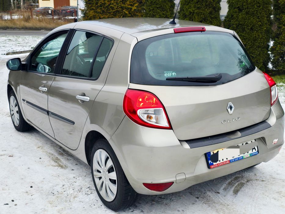Renault Clio 2010 Gaz sekwencja bezwypadkowy Salon Polska Siedlce • OLX.pl