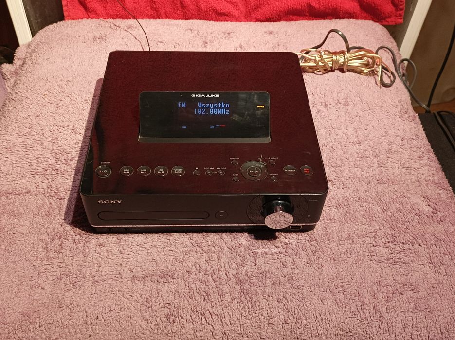 Amplituner MIDI Sony mod. NAS-E35HD,Audio System HDD.. Tanio! Gomunice ...