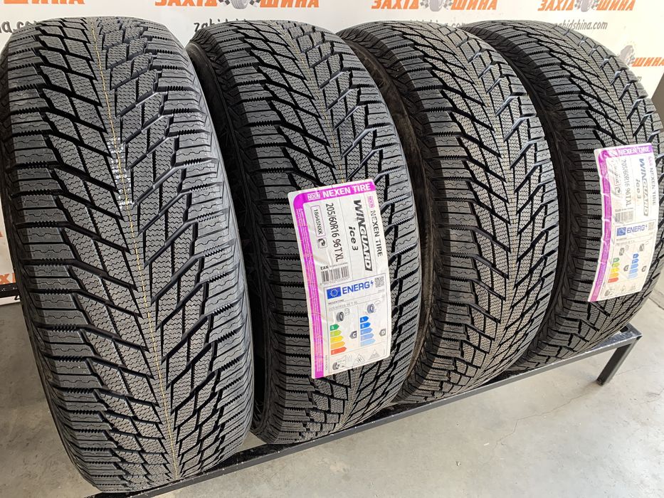 (10шт) нові 205/60R16 Nexen Winguard Ice 3 (96T XL) зимові шини: 3 500 ...