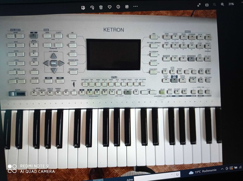 Keyboard Ketron sd5+vocalizer Oleśnica Lucień • OLX.pl