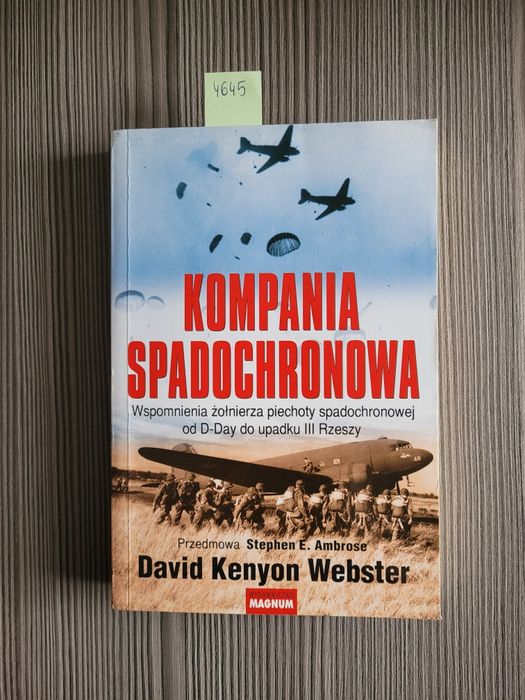 4645. "Kompania spadochronowa" David Kenyon Webster Szczecin Majowe • OLX.pl