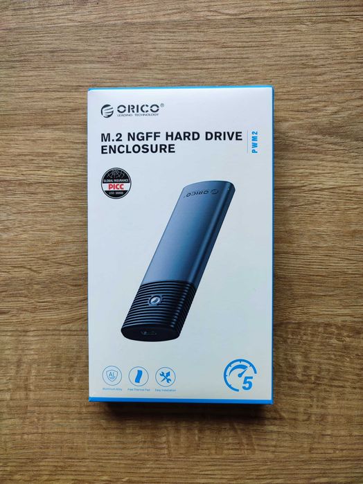 Orico PWM2. Kieszeń, obudowa na dysk SSD M.2 SATA. Na dyski do 4TB. Iwonicz • OLX.pl