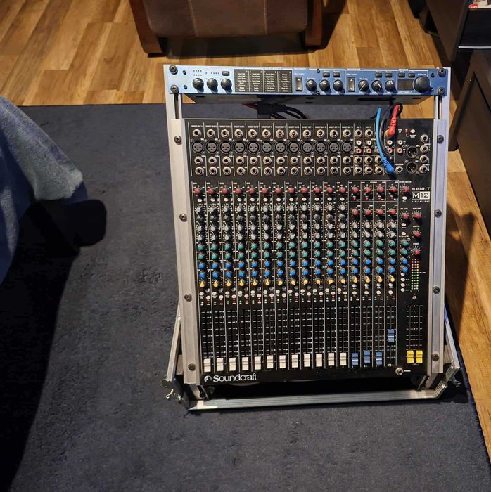 Mixer Soundcraft Spirit M12 + Lexicon MX200 + Case Tomaszów Mazowiecki ...