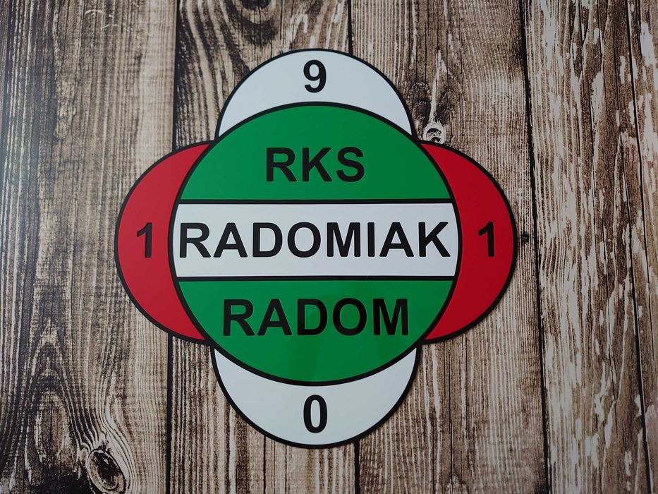 Radomiak Radom herb na ścianę do domu dla męża chłopaka Myślina • OLX.pl