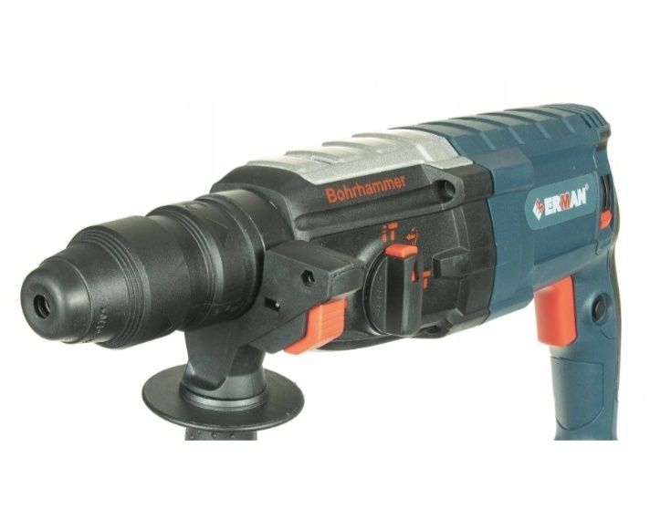 Erman Młot Udarowy 2500W Młotowiertarka SDS+ Wiertarka Wymienna Główka Rawa Mazowiecka • OLX.pl