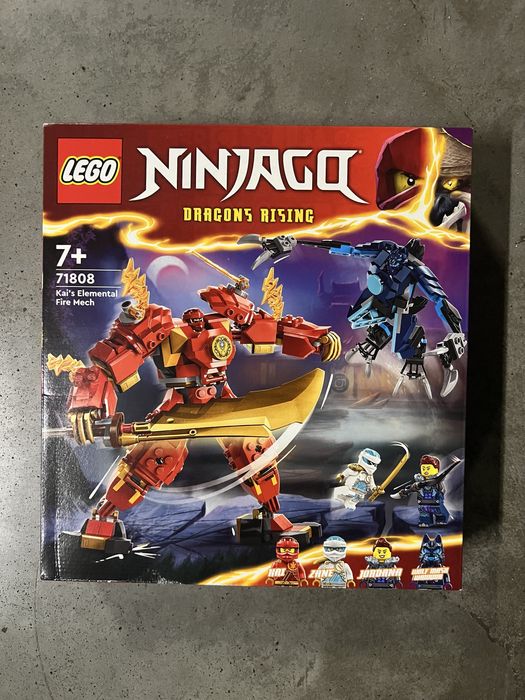 Zestaw LEGO® 71808 Ninjago - Mech żywiołu ognia Kaia nowy! Zabrze • OLX.pl