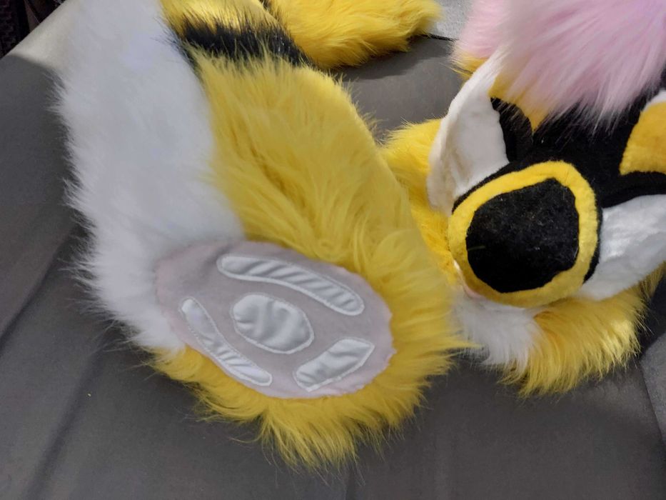 Fursuit Manokit mini partial Katowice Osiedle Tysiąclecia • OLX.pl