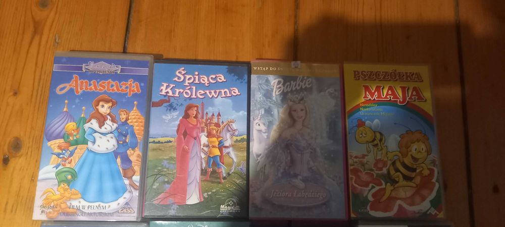 Bajki na kasetach VHS Osetnica • OLX.pl