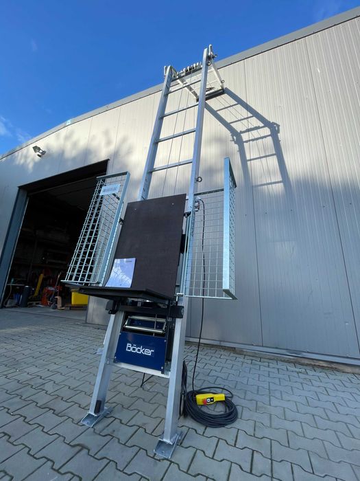 Drabina Winda dekarska Wyciąg Bocker Toplift Basic 250kg NOWA GEDA ...