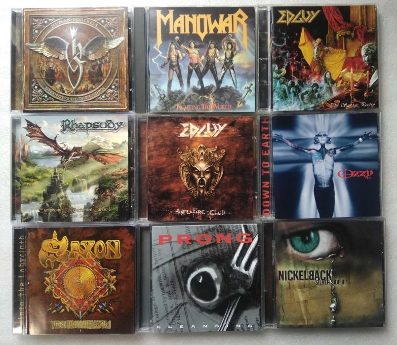 New 17. Фірмові CD з колекції (каталог і ціни) Rock Heavy Metal: 320 ...