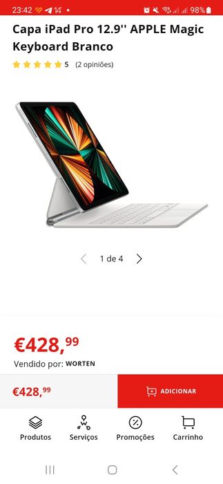 Apple magic keyboard branco novo selado Agualva E Mira-Sintra • OLX ...