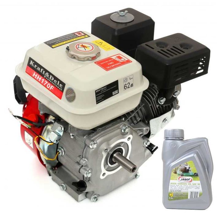 Silnik spalinowy OHV do pompy zagęszczarki wałek 20MM 7KM GX160 + olej Warszawa Targówek • OLX.pl