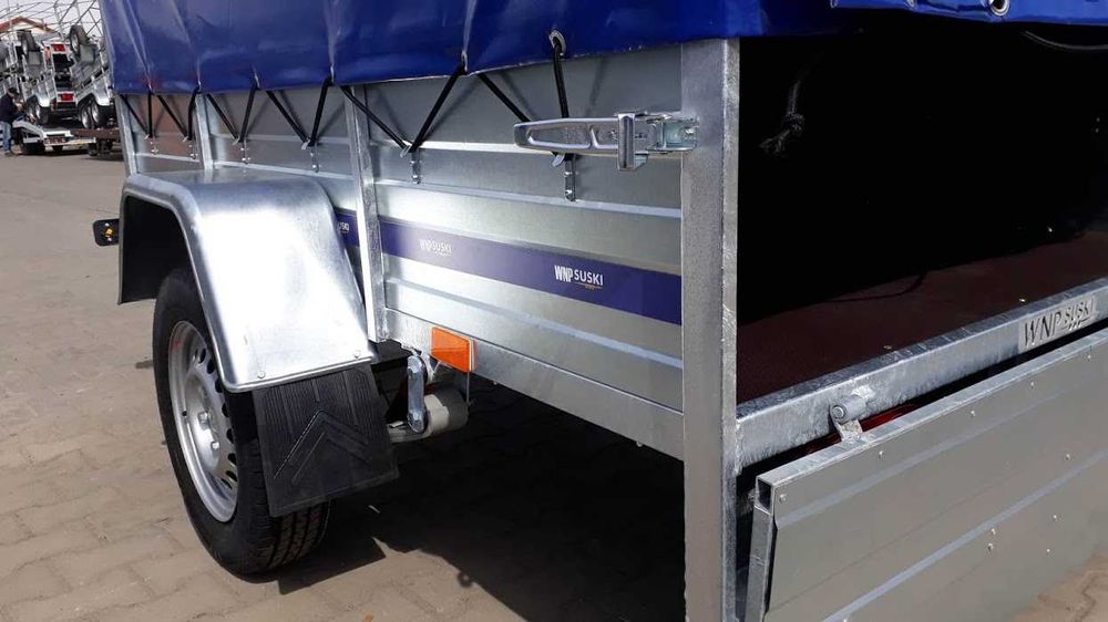 Przyczepka SUSKI 210x125x100 resor + amortyzator SOLIDNA Radom • OLX.pl