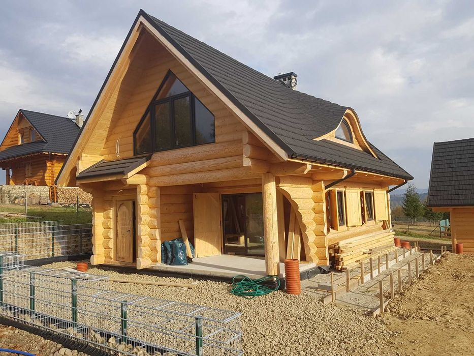 Dom domy z bali domy drewniane Biłgoraj • OLX.pl