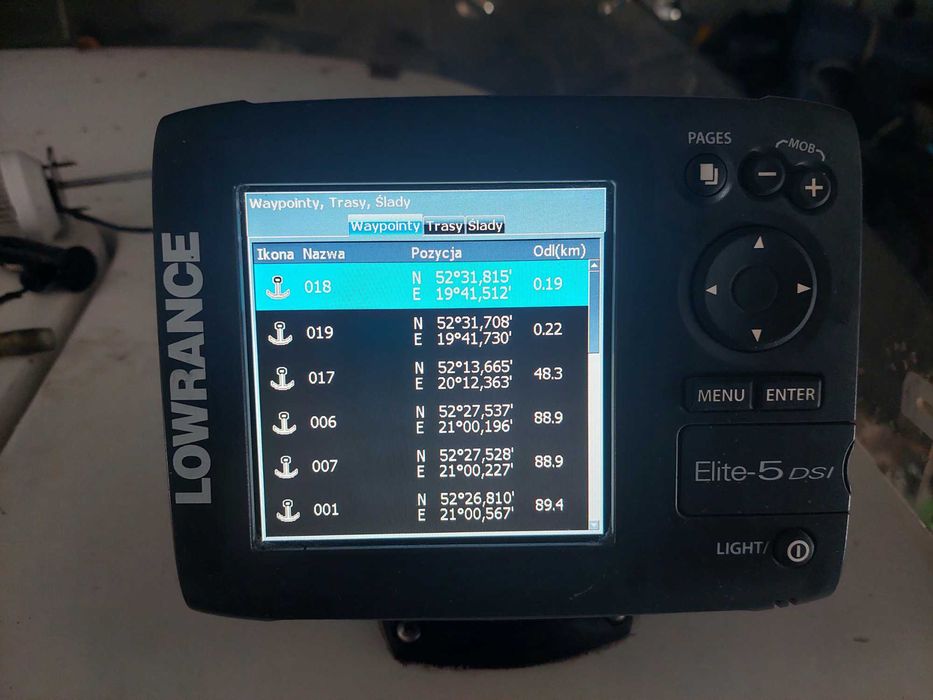 Echosonda Lowrance Elite 5 DSI LIGHT Okazja!!! Sochaczew • OLX.pl