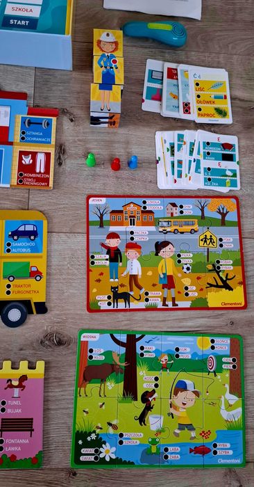 Gra MÓWIĄCE PIÓRO Słownictwo Multigra marki Clementoni Sosnowiec • OLX.pl