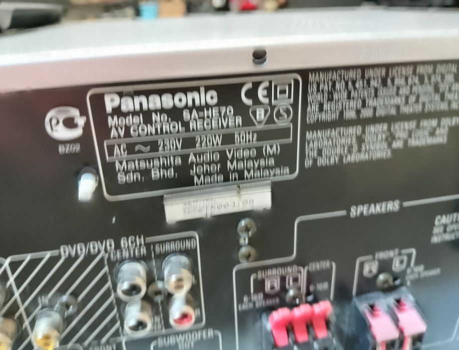 Amplituner 5.1 PANASONIC SA-HE70 Lubin • OLX.pl