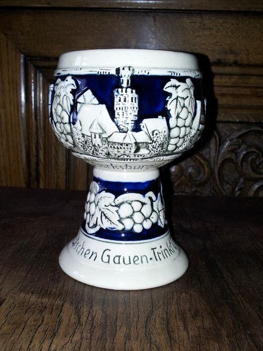 Stara czara, kielich na wino z zamkiem w Marksburgu - Simon Gertz ...