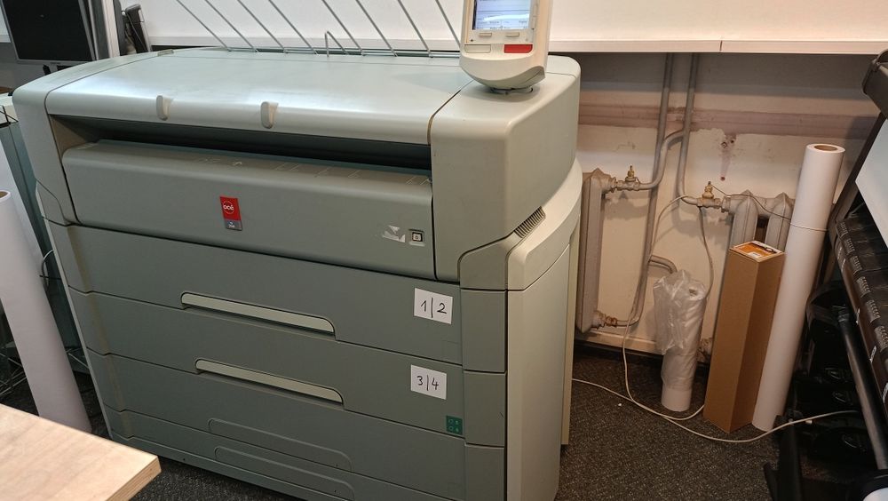 Ploter drukarka OCE 700 sprawna cz-b 4rolki Kraków Prądnik Biały • OLX.pl