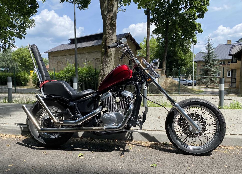 Honda VT 600 Shadow Springer Custom Harley Oldschool chopper bobber ...