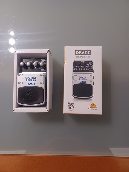 Pedal Behringer Digital Reverb DR600 Valongo • OLX Portugal