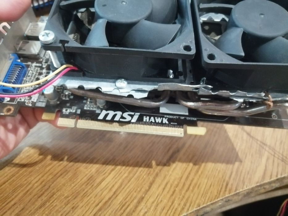 Видеокарта MSI R5770 Hawk: 600 грн. - Комплектуючі та аксесуари Веселий ...