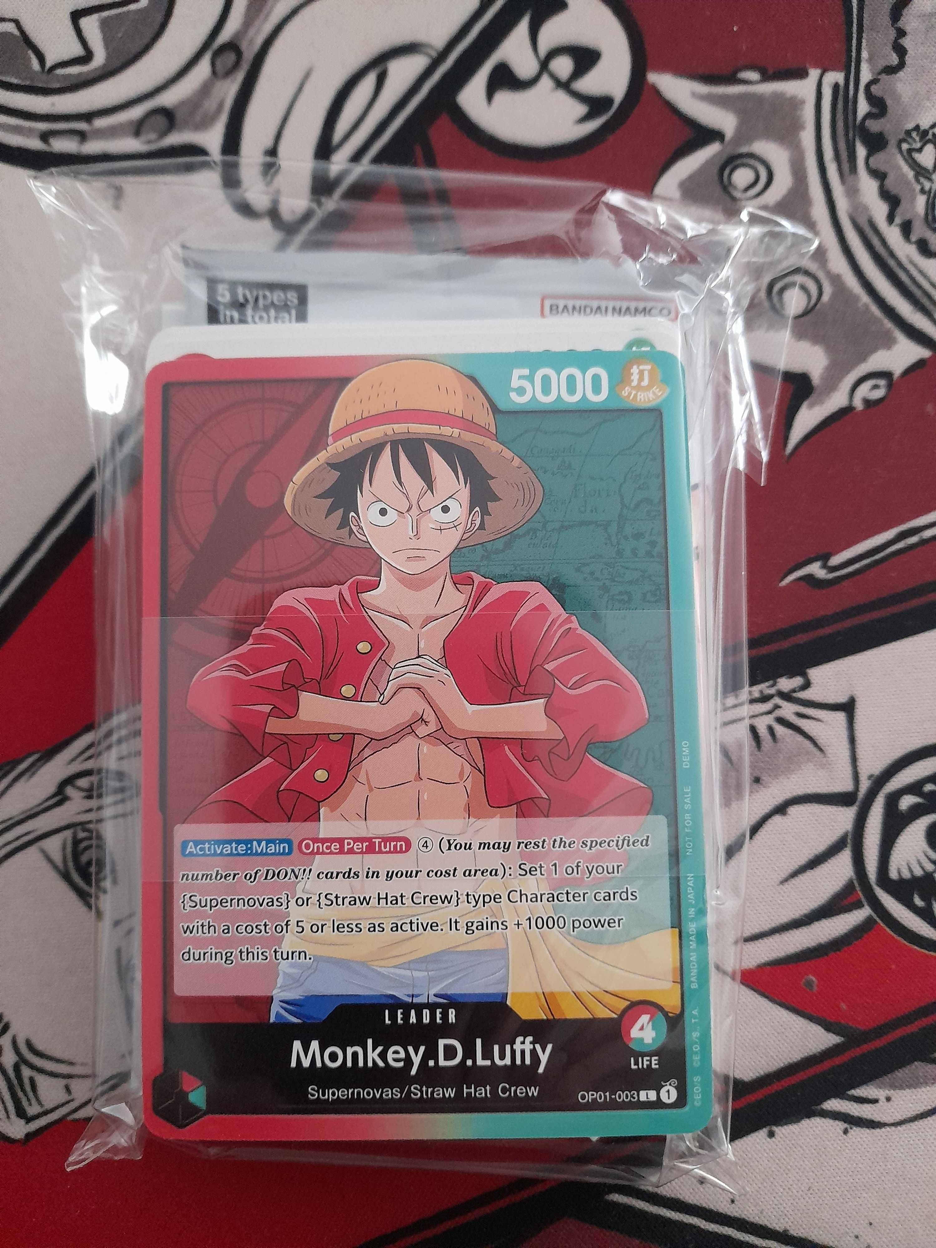 One Piece Card Game Launch Kit Demo Deck Sines • OLX Portugal One Piece Card Game Launch Kit Demo Deck Sines • OLX Portugal