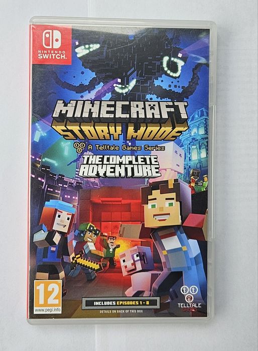 Minecraft Story Mode The Complete Adventure Nintendo Switch Wawrów • OLX.pl
