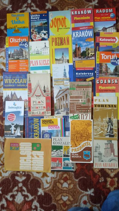 Mapy -plany miast polskich Przemyśl • OLX.pl
