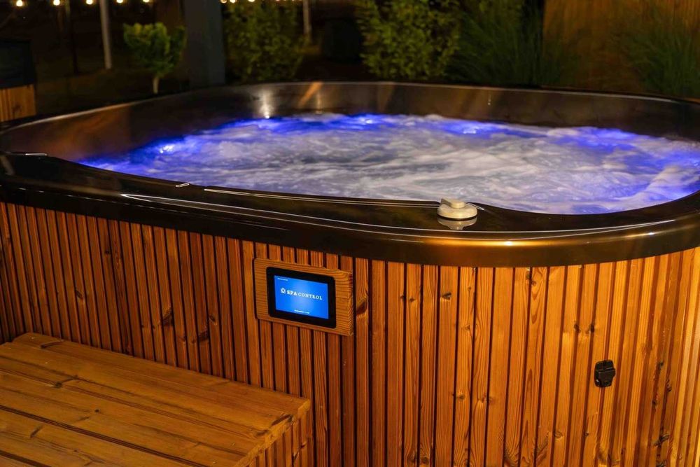 Jacuzzi ogrodowe, balia akrylowa 202 Wi-Fi z hydromasażem Zator • OLX.pl