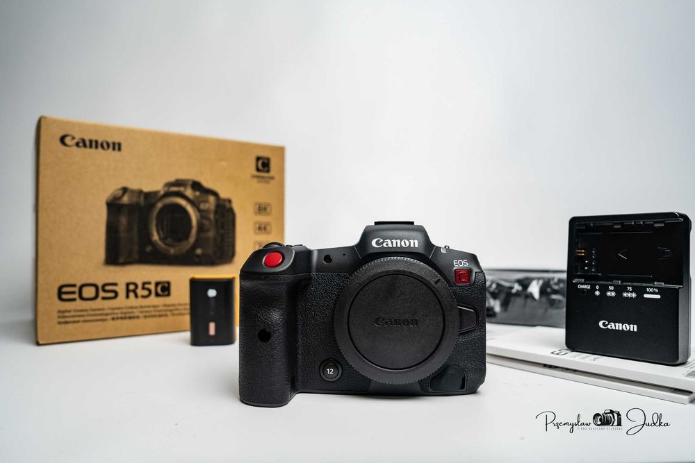 Canon EOS R5C body igła | komplet | przebieg