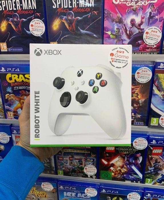 Microsoft Xbox Series X/S Wireless Controller Robot White, igame: 2 599 грн. - Аксесуари Харків ...