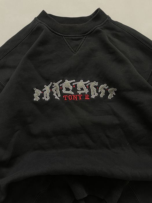 Свитшот Tony R Mega rap rep sk8 big logo M Vintage skateboarding y2k: 1 ...