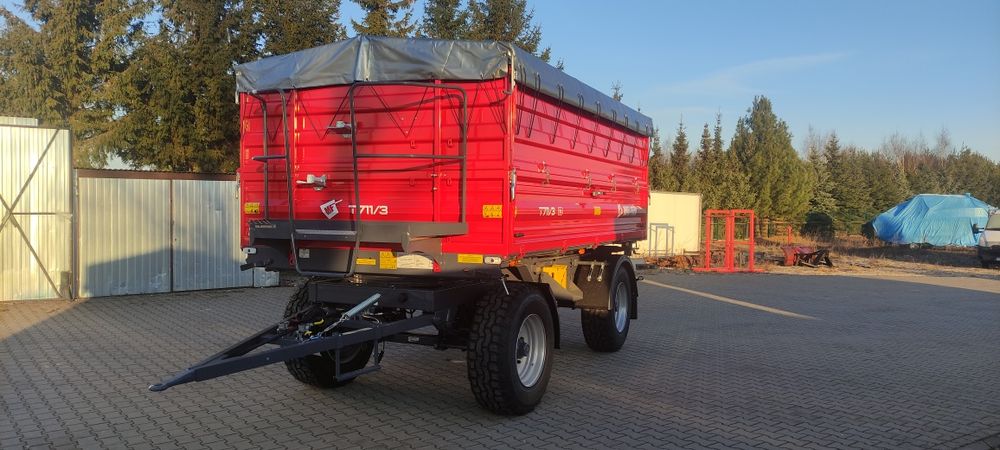 Przyczepa rolnicza Metal Fach 12t T711/3 paletowa Pronar 10 Kruszwica • OLX.pl