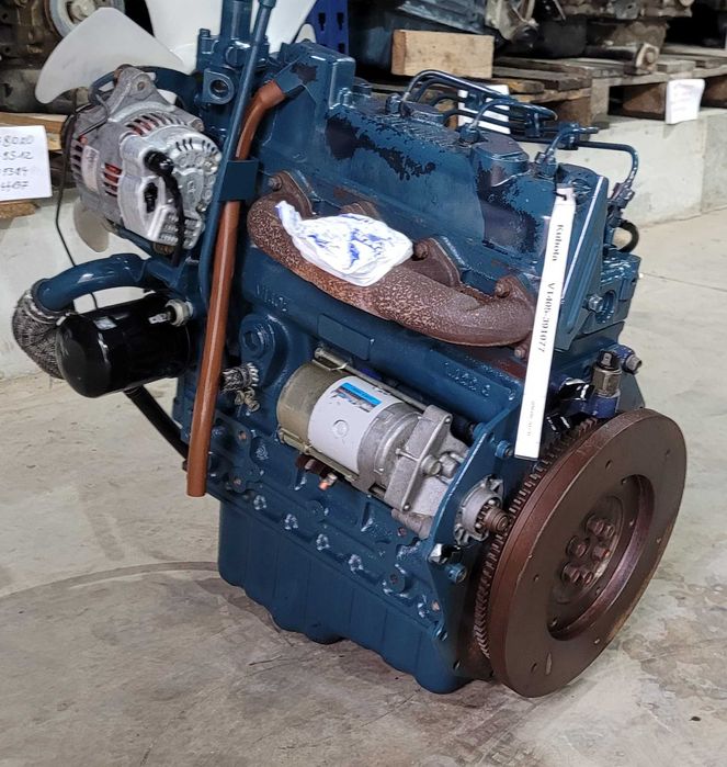 Silnik Kubota V1405 (4 cylindry) 30KM Sprawny ciś 4x29 gwarancja ...