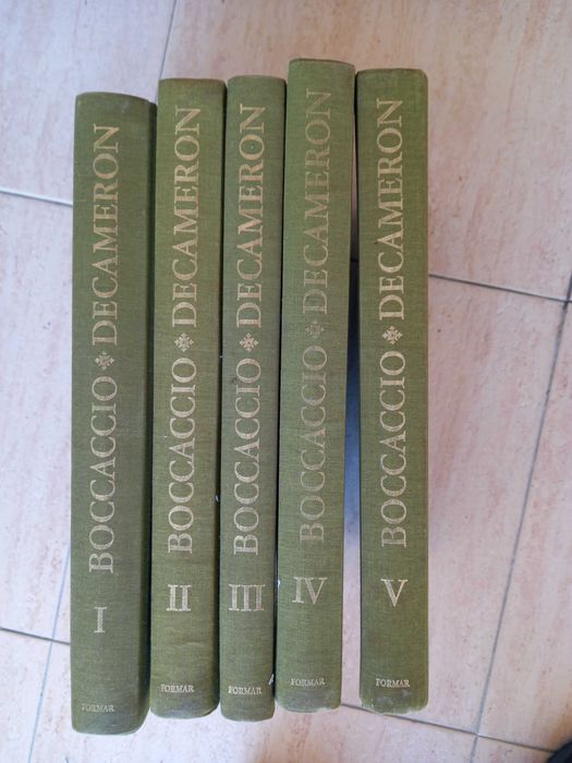 5 Livros Decameron de Boccacio Queluz E Belas • OLX.pt