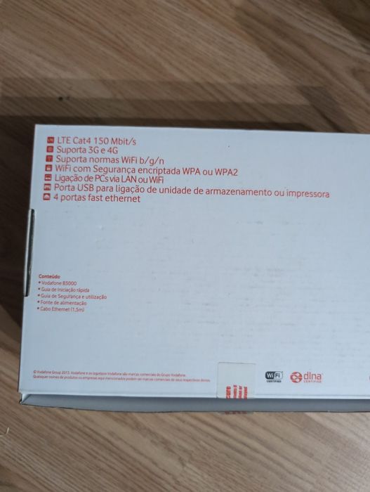 Router Vodafone B3000 4G 150Mbps Cat 4 LTE FDD 3G UMTS WiFi Marca Hua Encosta do Sol • OLX.pt