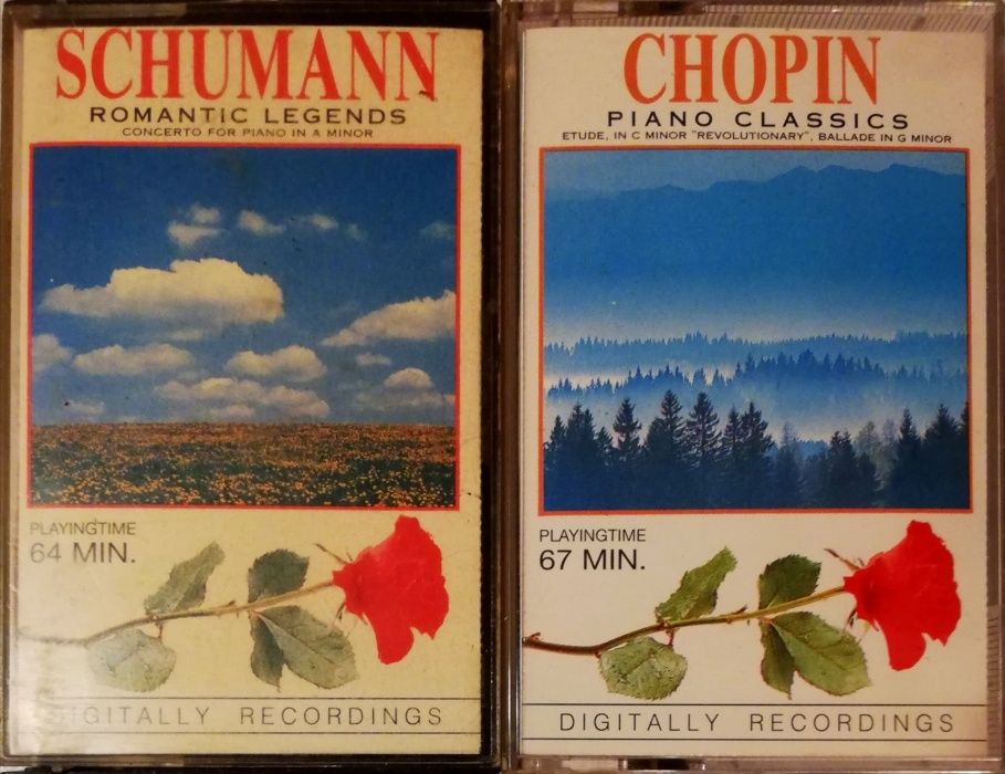 Schumann, Chopin - zestaw kaset Warszawa Śródmieście • OLX.pl