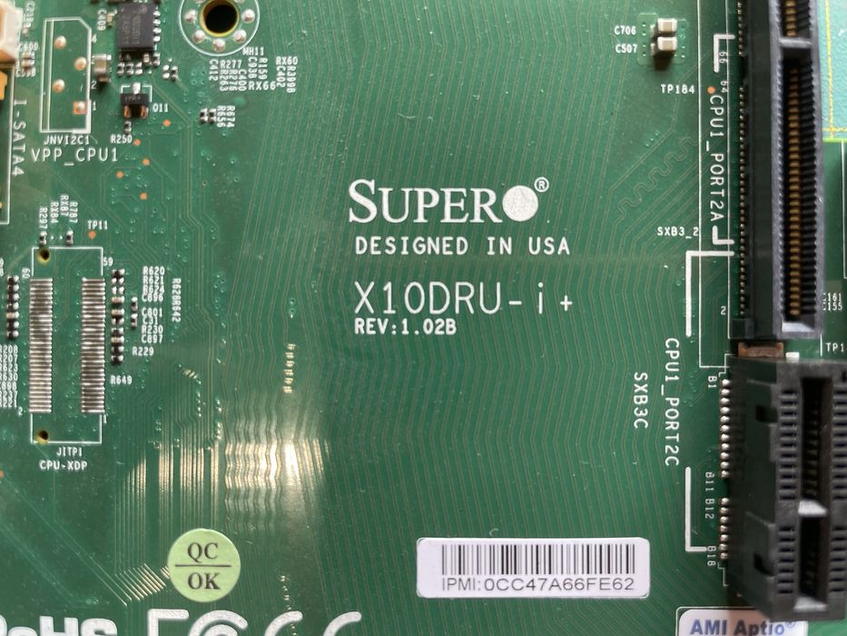 Материнська плата Supermicro X10DRU-I+: 2 200 грн. - Комплектуючі та ...
