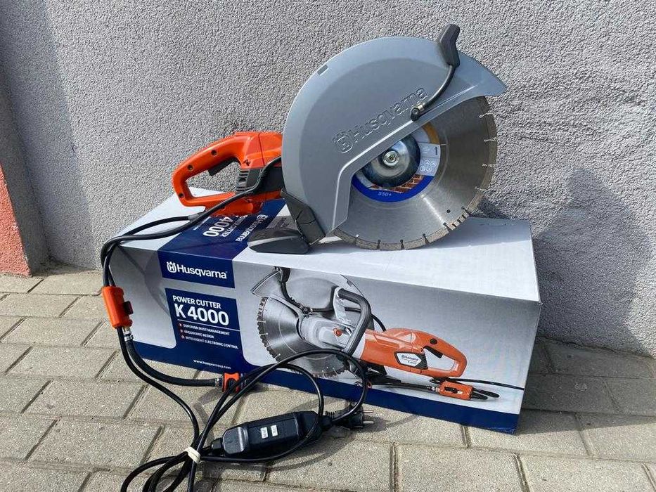 Przecinarka Husqvarna K4000 Elektryczna Piła do betonu Stihl Tyrolit ...