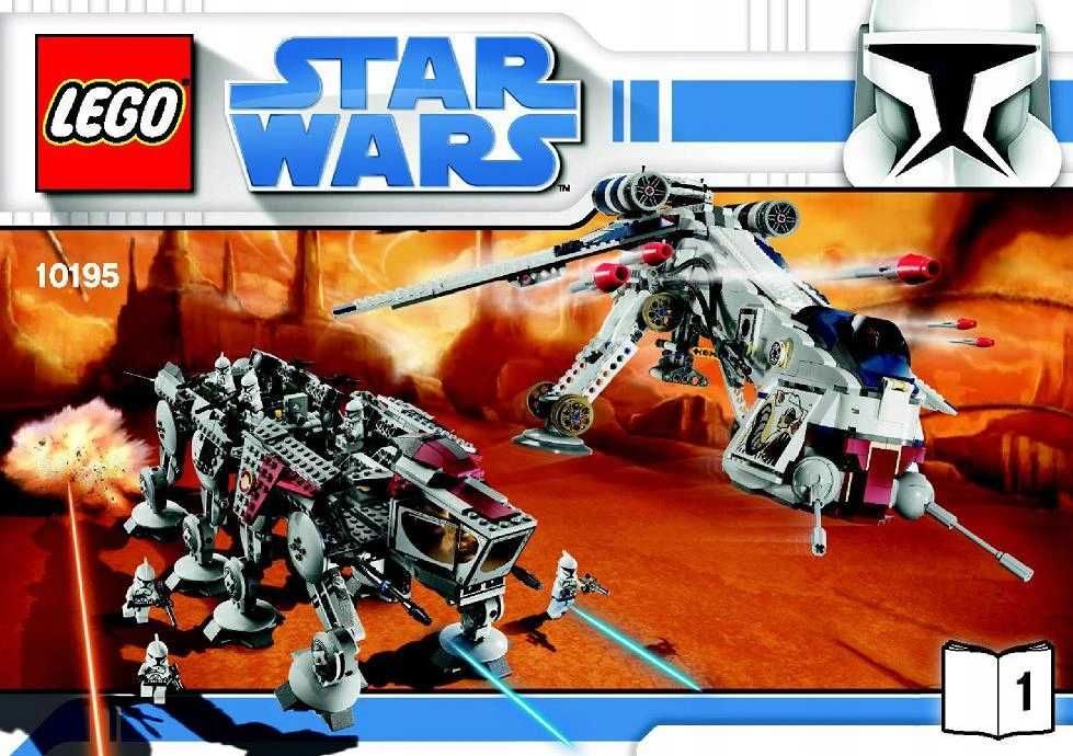LEGO Star Wars 10195 Republic Dropship z AT-OT Walker Masłów Pierwszy ...
