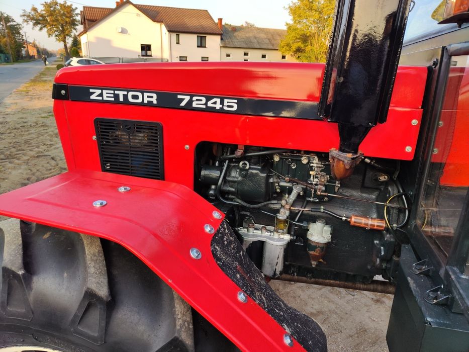 Ciągnik Zetor 7245 # rok prod.1989 # wersja exportowa # Łowicz • OLX.pl