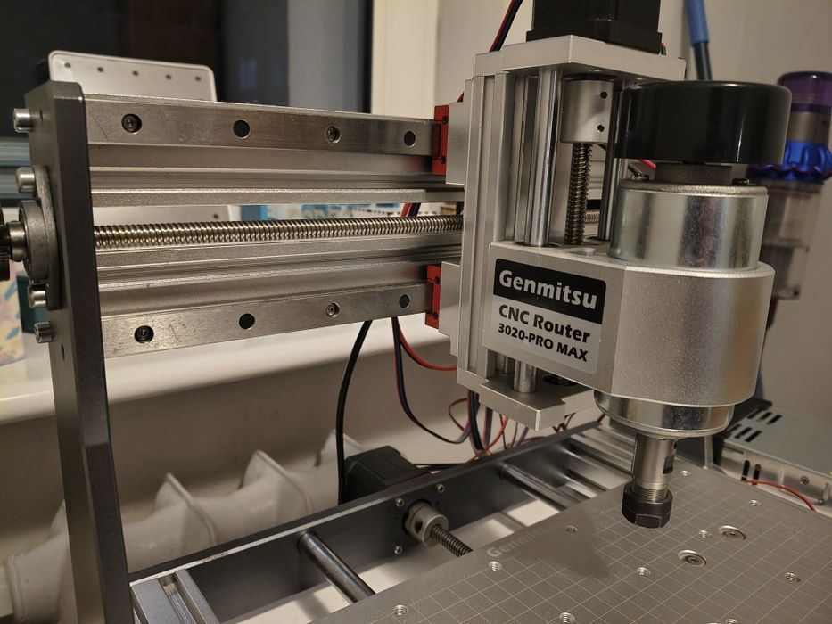 Frezarka CNC Genmitsu 3020-PRO MAX – jak nowa, kompletna, gotowa do pr ...