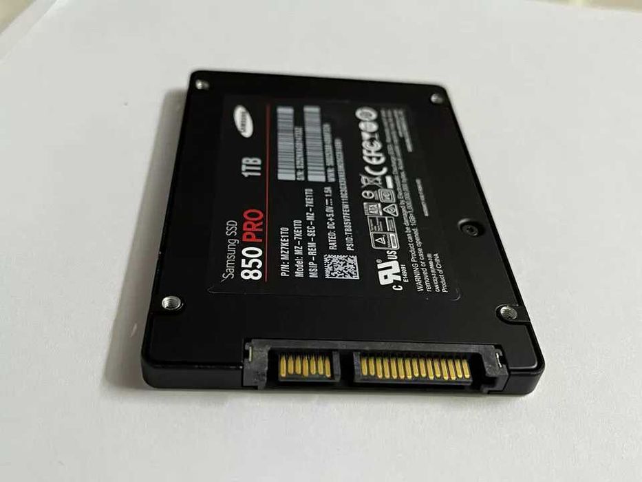 Samsung 850 Pro 1 TB накопитель ТБ SATA MLC: 2 000 грн. - Комплектуючі та аксесуари Одеса на Olx