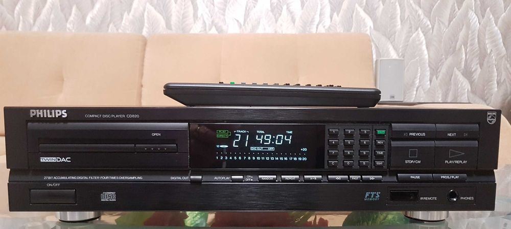 Проигрыватель CD Philips CD-820+пульт ДУ made in Belgium: 9 000 грн ...