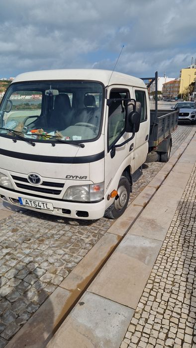 Toyota dyna cabine dupla tri basculante Cacém E São Marcos • OLX Portugal