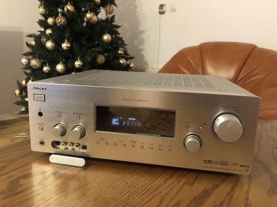 ||SONY|| Potężny wzmacniacz dzwieku amplituner ||SONY|| Komarówka ...