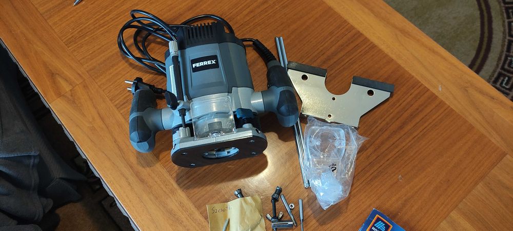 Frezarka ręczna do drewna Ferrex 1200W Rzepiennik Biskupi • OLX.pl