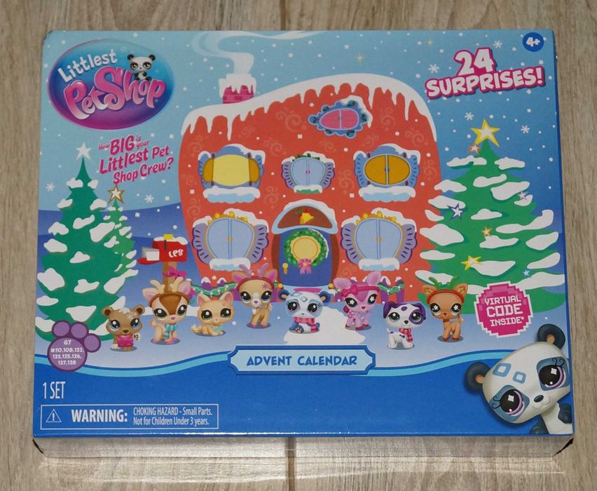LPS Littlest Pet Shop kalendarz adwentowy 2024 nowy w folii oryginalny ...
