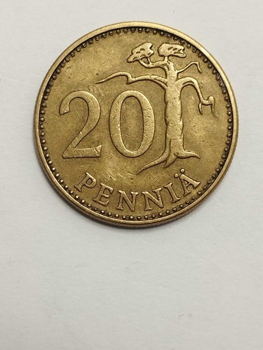 Sprzedam monetę Finlandia 20 pennia 1963r. S stan dobry Bydgoszcz • OLX.pl